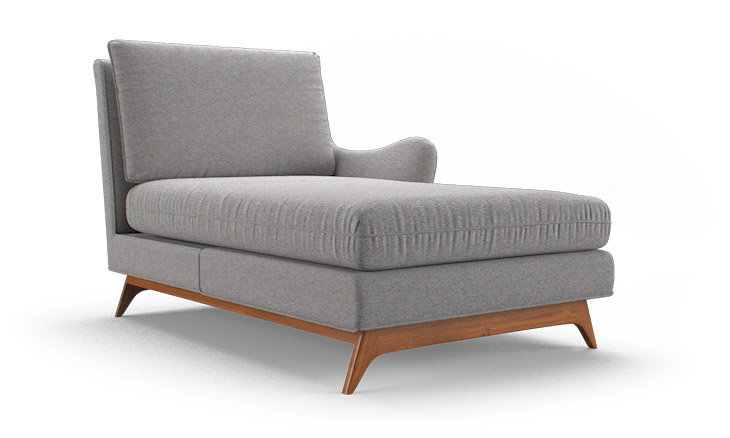 Hendrick Single Arm Chaise | Joybird